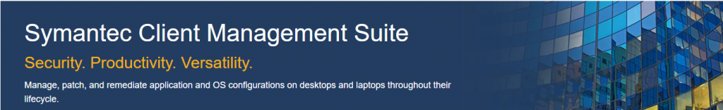 Symantec Client Management Suite | Sertalink Belgium & Luxembourg